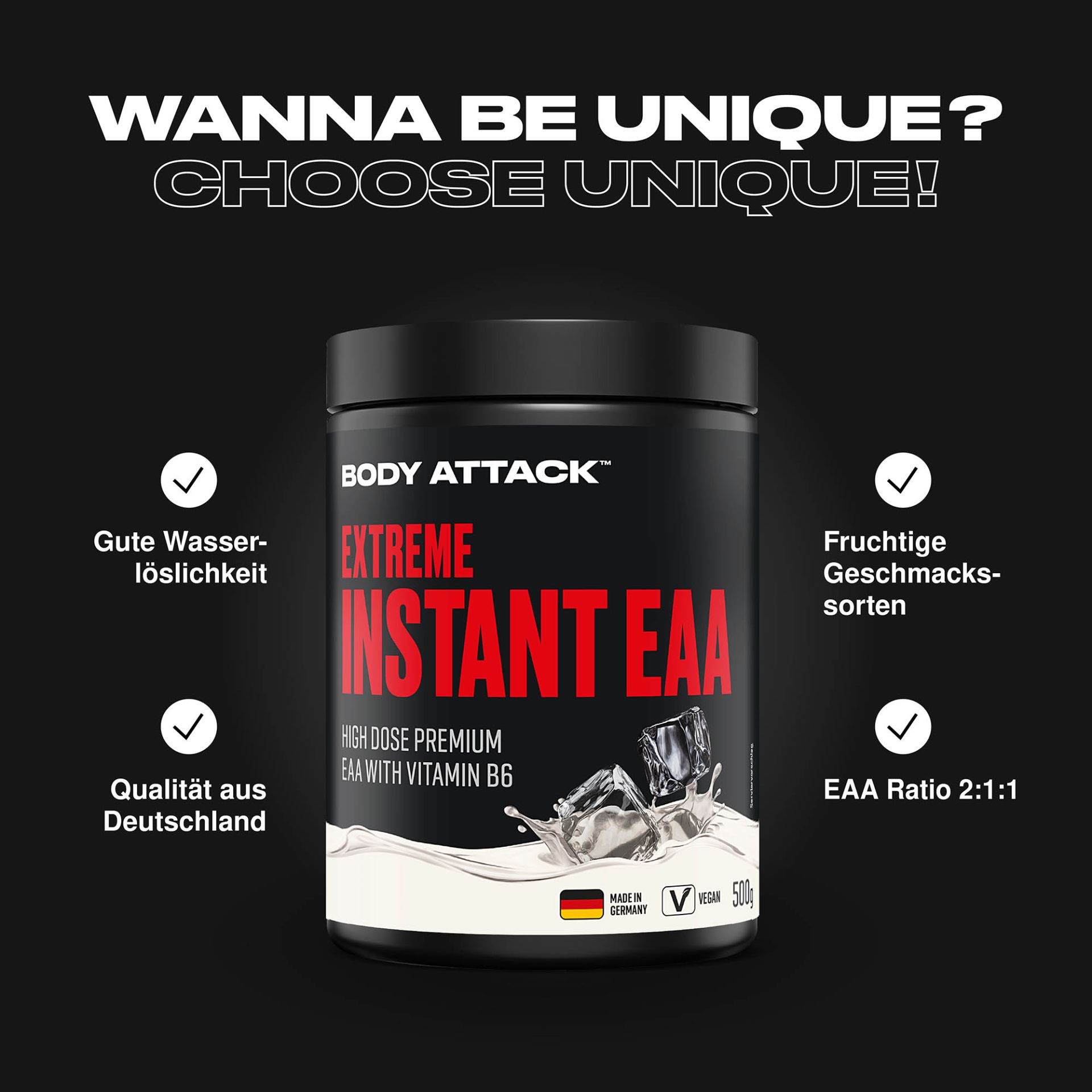 EXTREME INSTANT EAA – EAA Pulver | BODY ATTACK