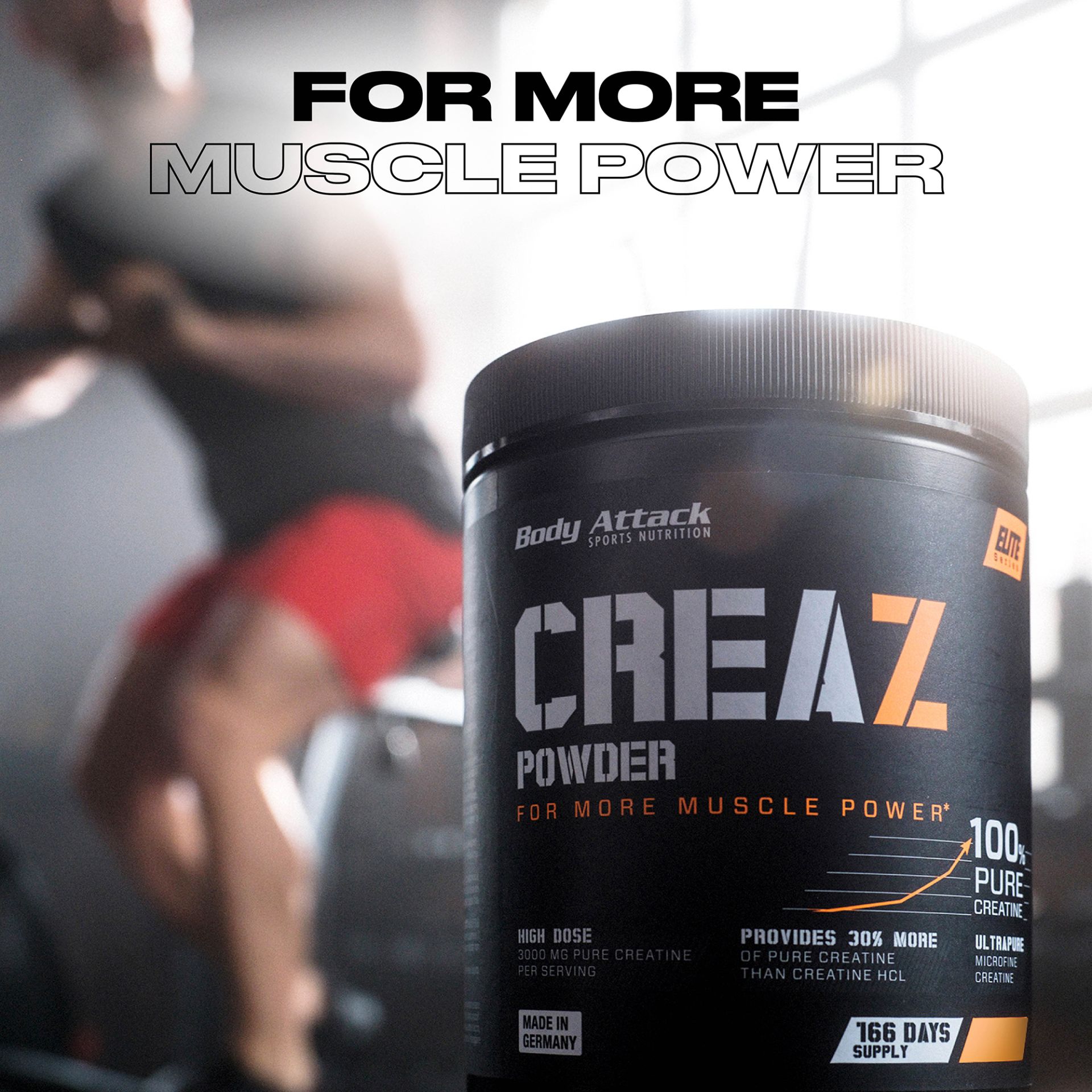 CREAZ PULVER 1000 G | BODY ATTACK