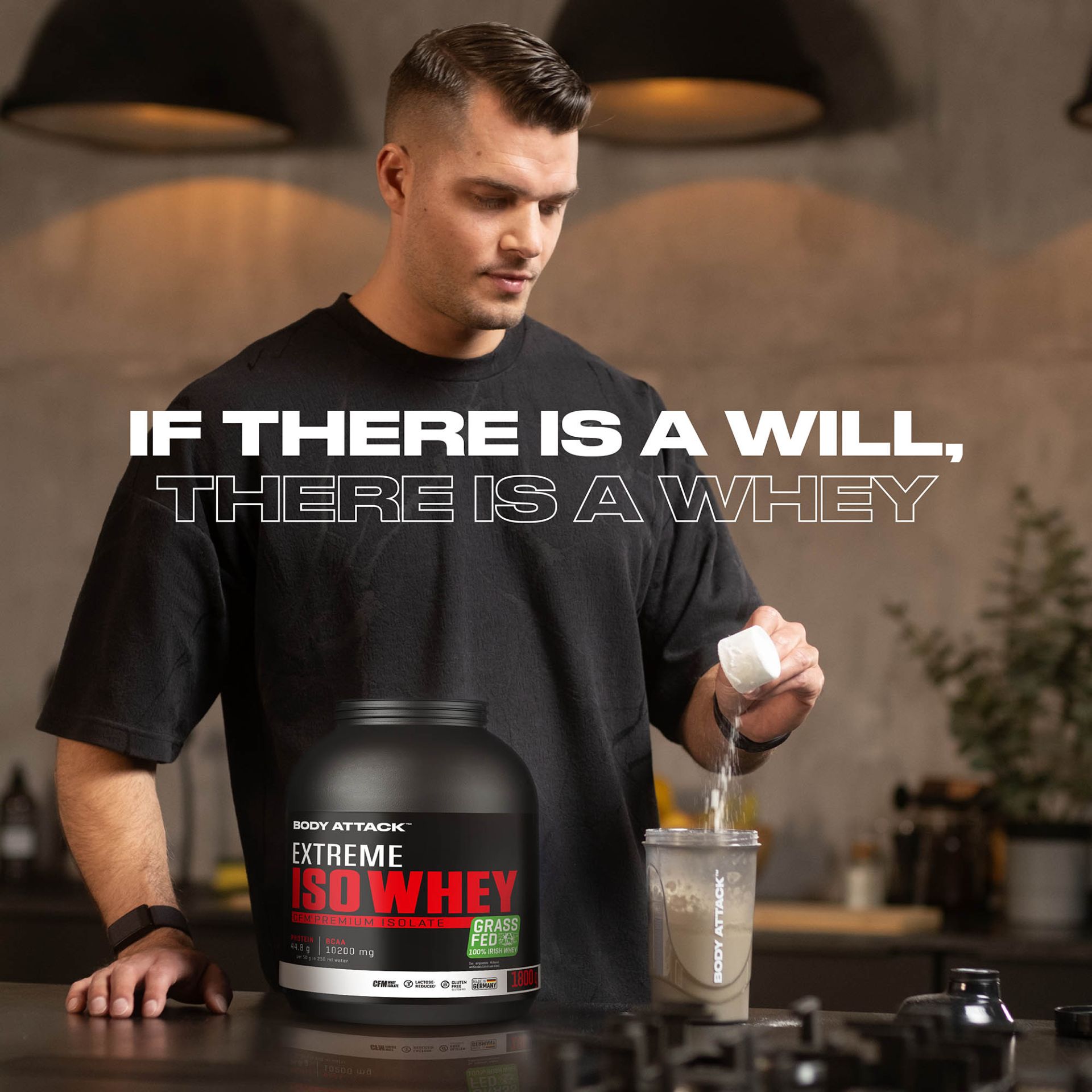 Whey Protein Isolate - special protein powder from pasture milk