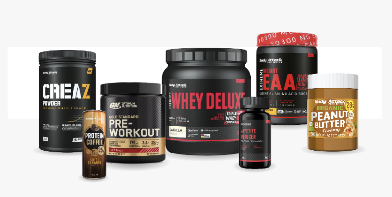 BODY ATTACK - Fitness Shop für Sportnahrung